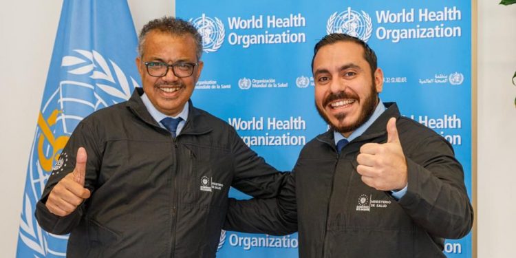 Francisco Alabi se reúne con Tedros Adhanom Ghebreyesus, director ... Francisco Alabi se reúne con Tedros Adhanom Ghebreyesus, director ...